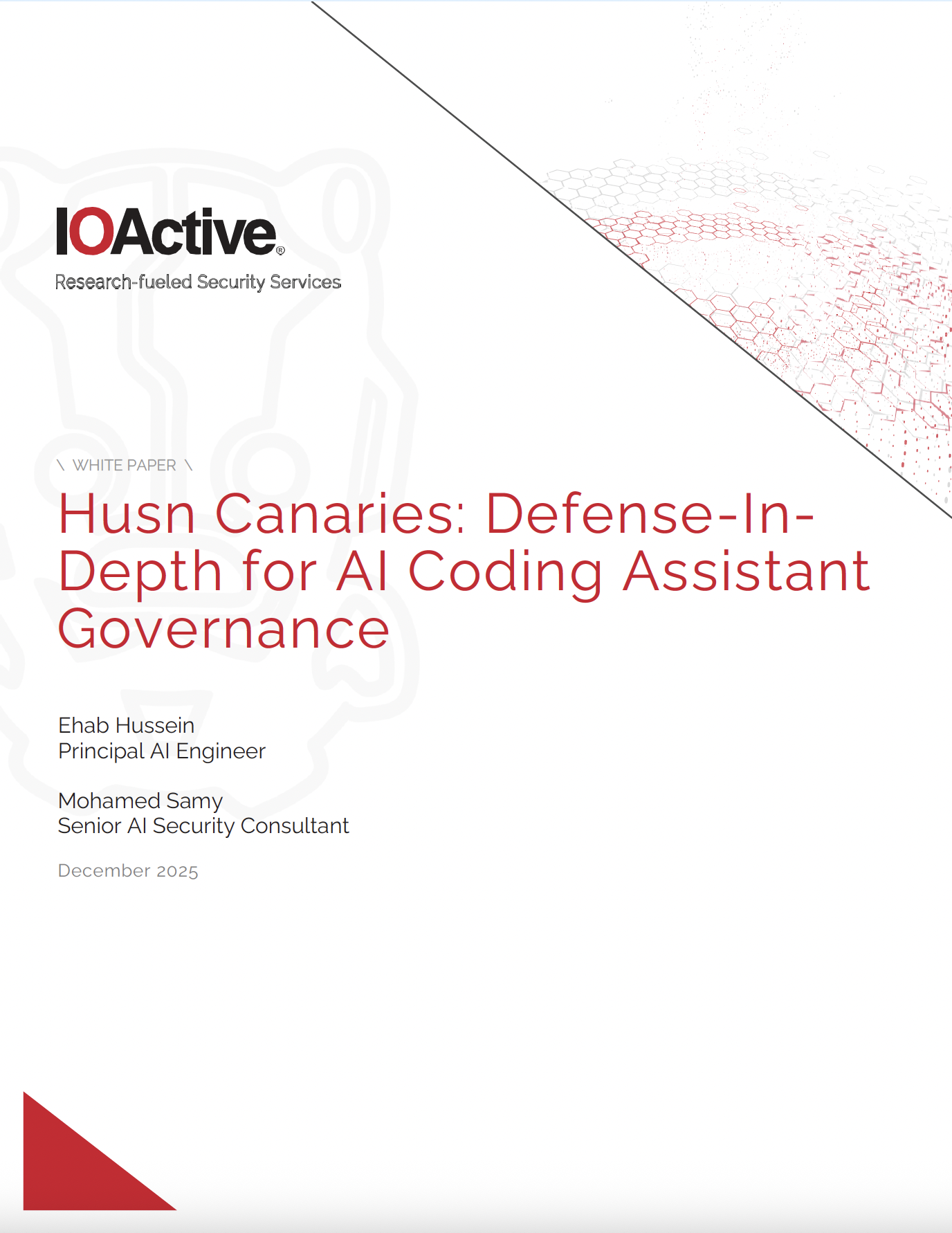 Husn Canaries: Defense-In-Depth for AI Coding Assistant Governance ...